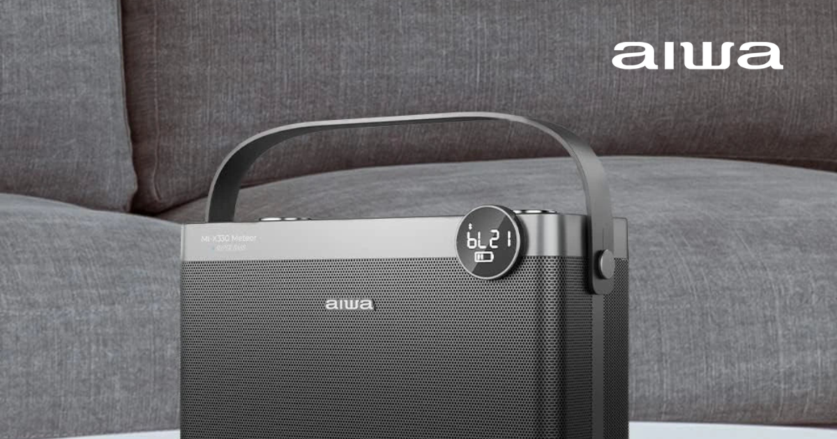 AIWA Bluetooth Speaker MI-X330 best Bluetooth speakers | CAMSTORE India