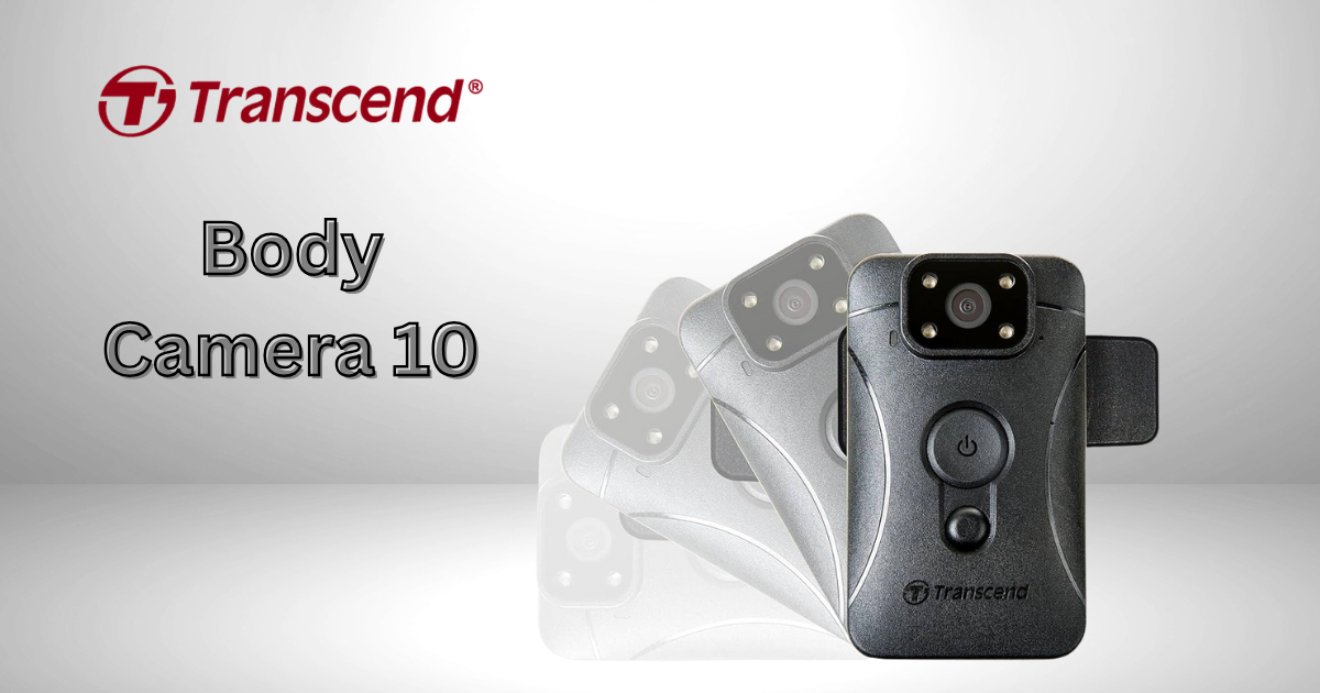 Body Worn Cameras for Security, Police - Transcend DP10 Body Camera ...