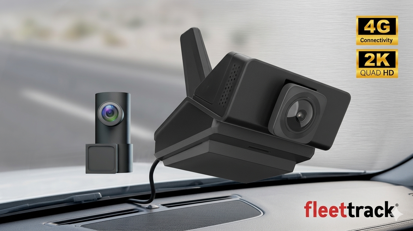 FleetTrack 4G Dual Dash Camera with GPS for Live Tracking | CAMSTORE India