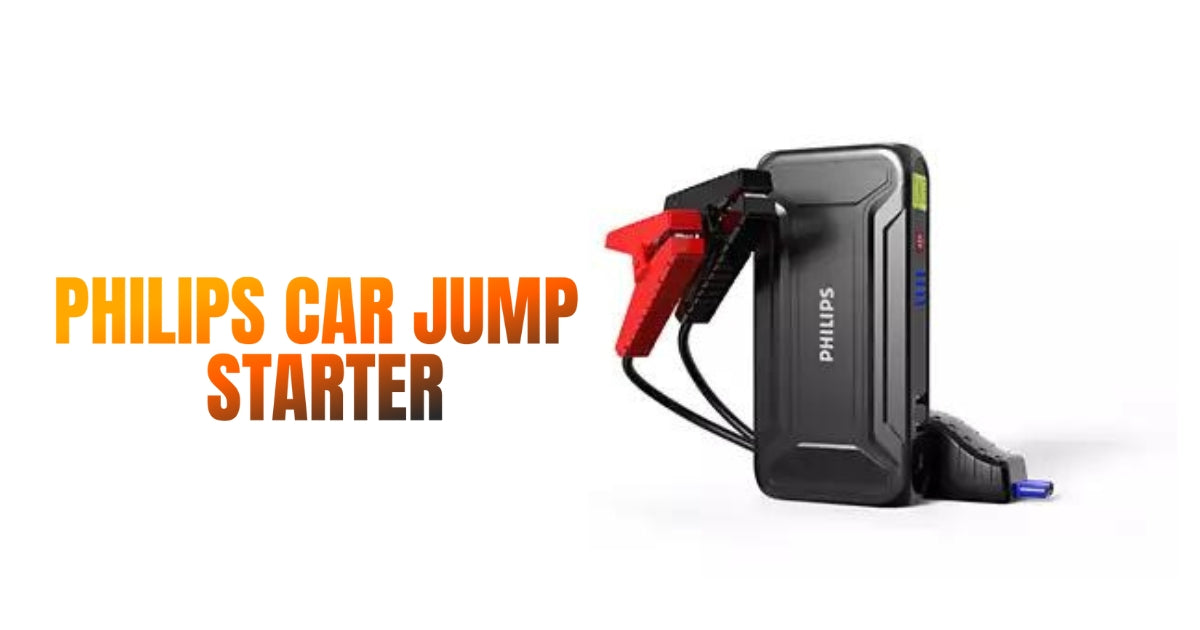 Philips jump start car power bank | Jump starter for car | CAMSTORE India