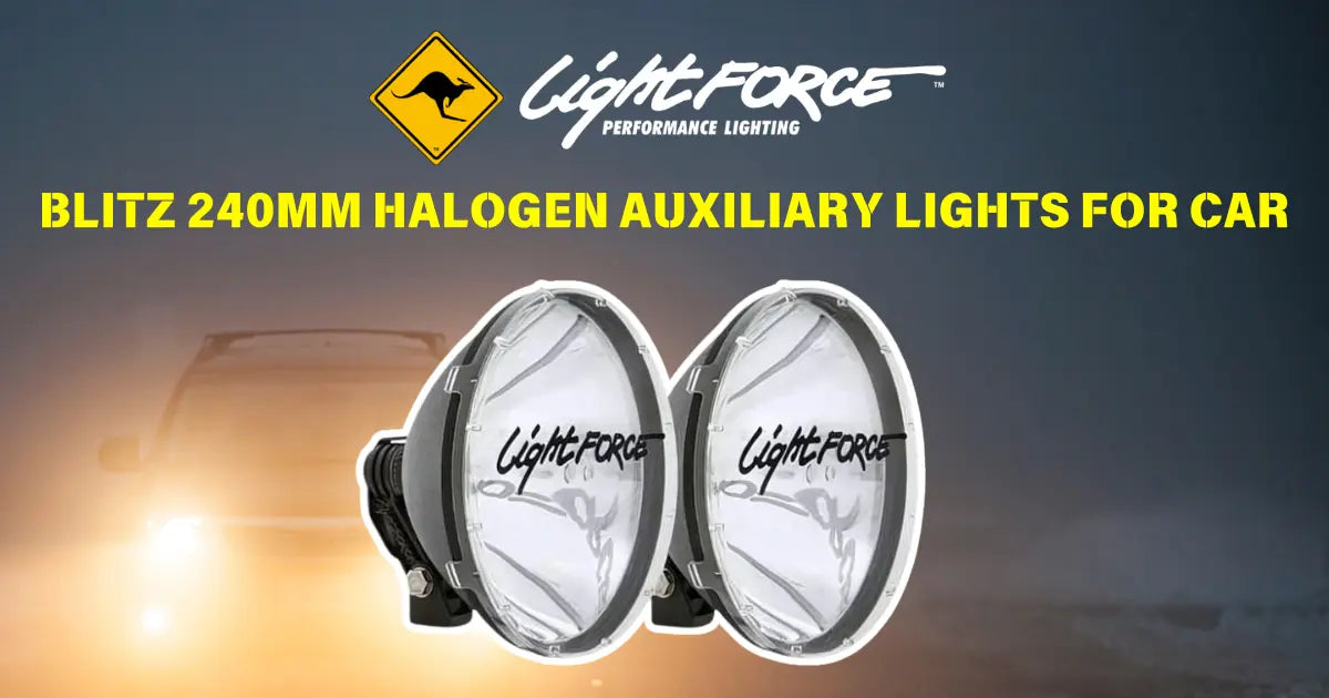 LightFORCE Blitz 240mm: Your Go-To Off Road Lights | CAMSTORE India