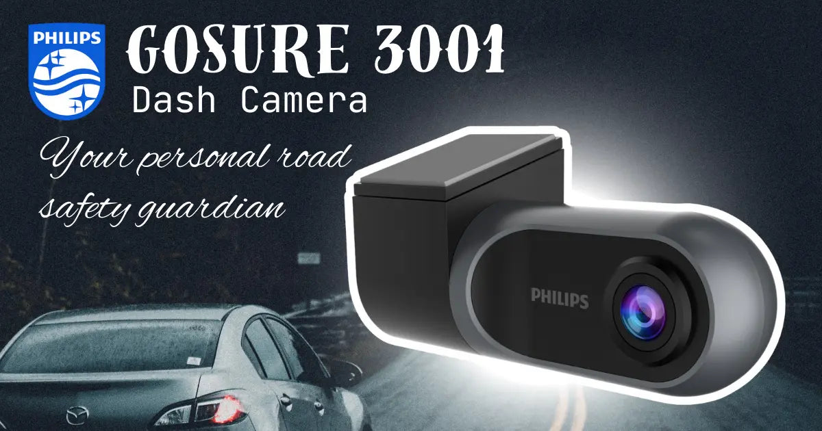 Philips GoSure 3001: The Smart Dash Cam Choice for Drivers | CAMSTORE India