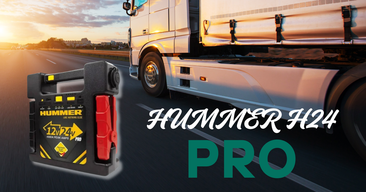 Power When You Need It Most: The Hummer H24Pro Jump Starter | CAMSTORE ...