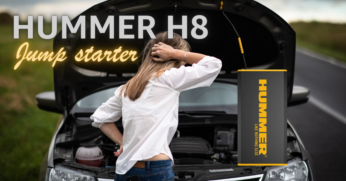 HUMMER H8 Jump Starter: Power That Starts with Confidence | CAMSTORE India