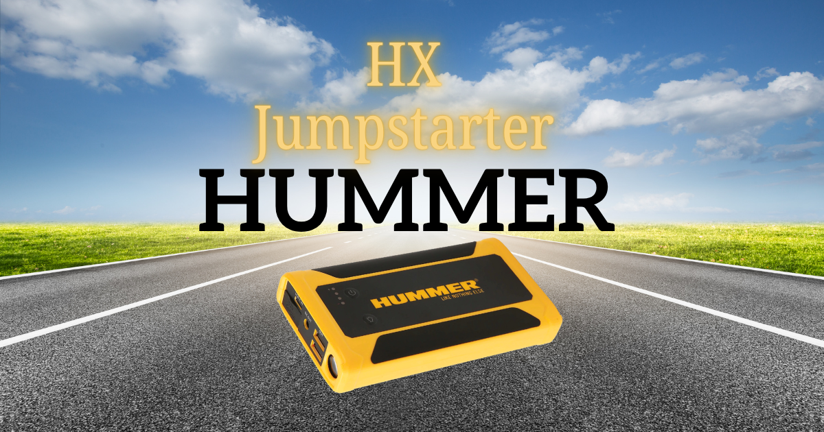 HUMMER HX Jump Starter: Ultimate Power Backup for Your Car | CAMSTORE India