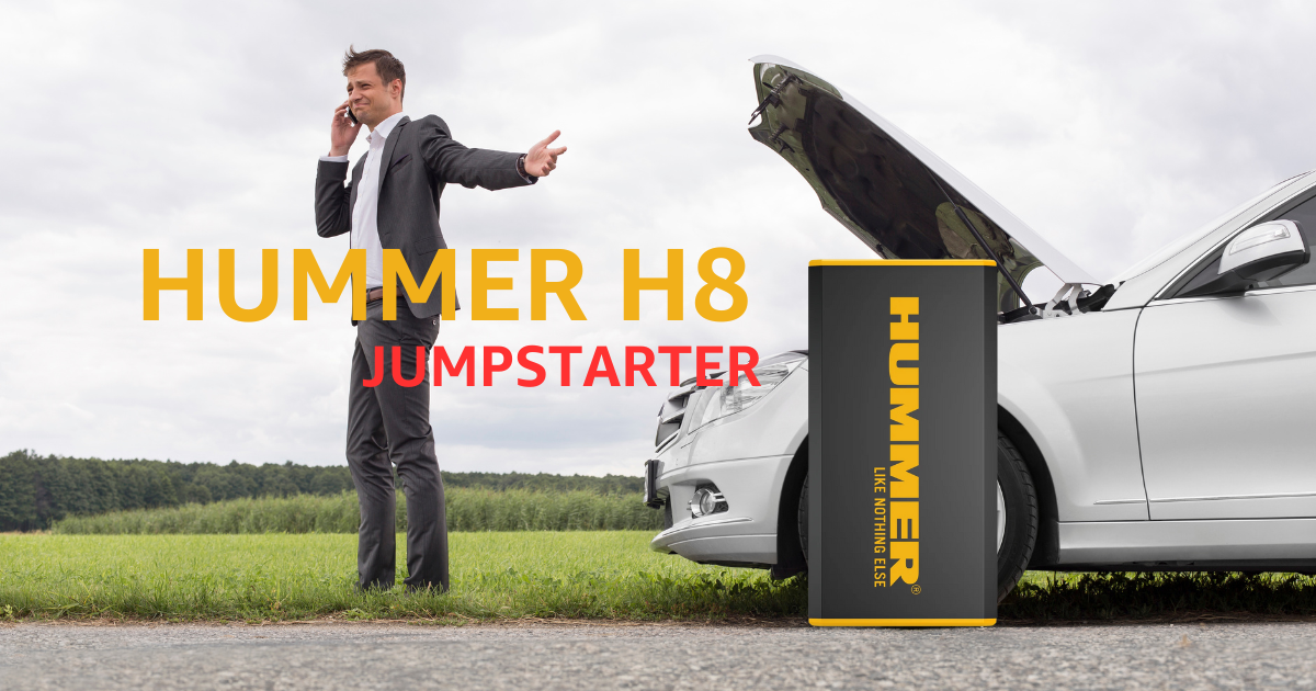 The Hummer H8 Jump Starter: Compact Size, Massive Power | CAMSTORE India