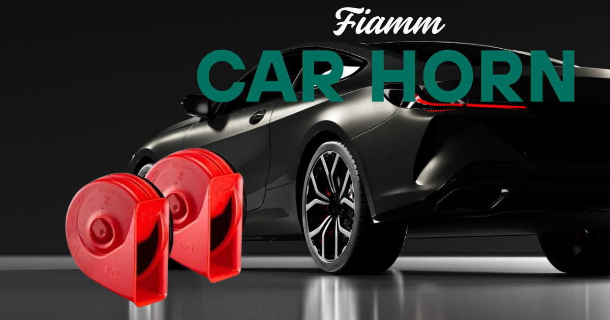 FIAMM AM80SX Car Horn: Elevate Your Vehicle's Safety and Sound ...