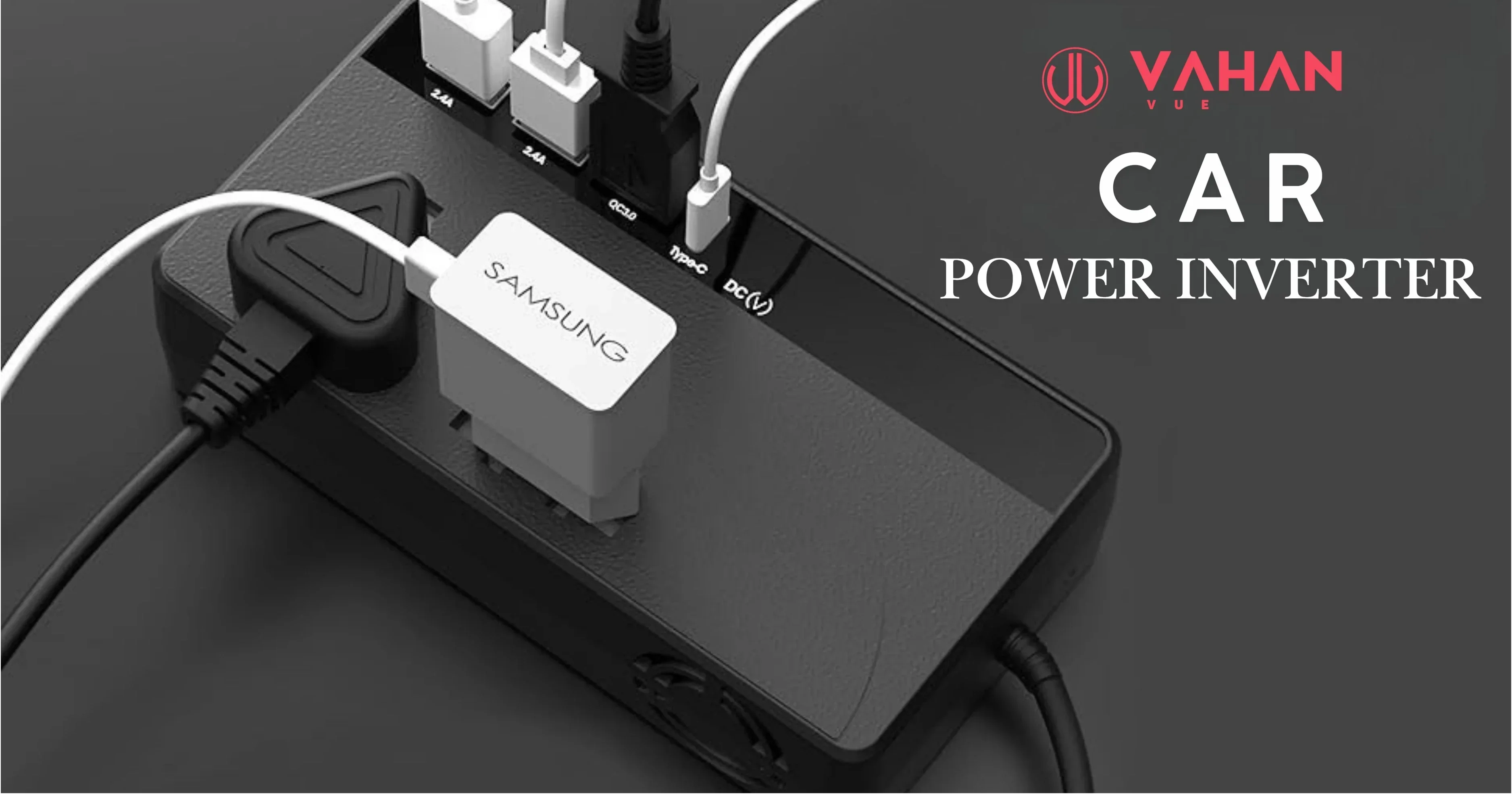Vahan Vue Car Power Inverter: Power On the Move | CAMSTORE India