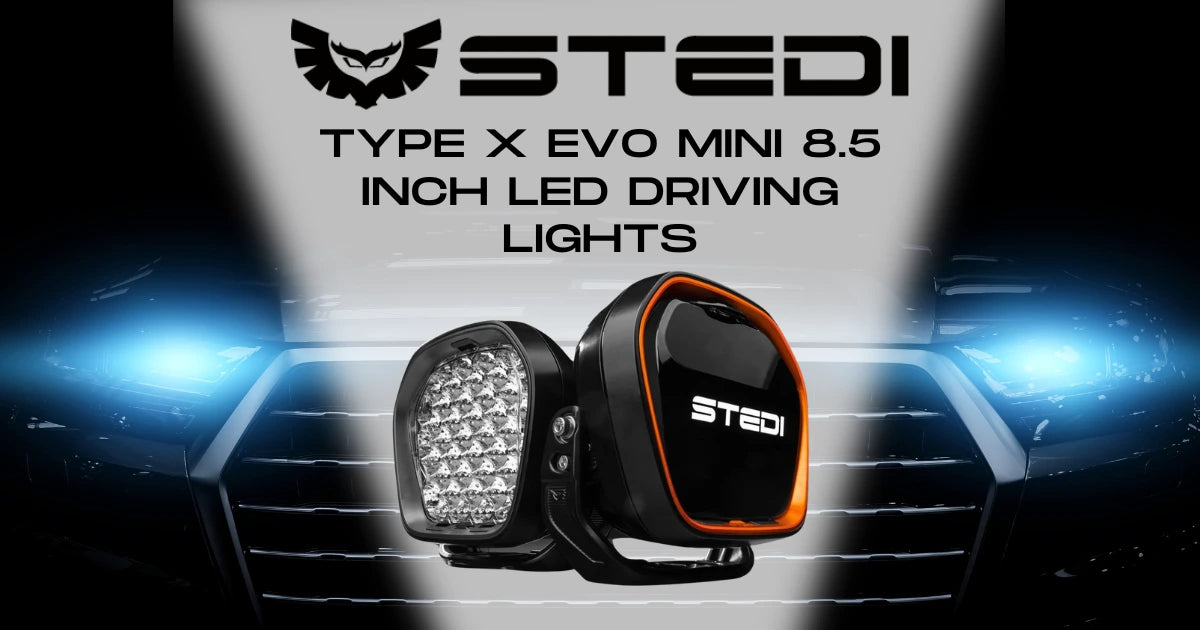 Off-Road Power Lighting: STEDI Type-X EVO LED 8.5 | CAMSTORE India