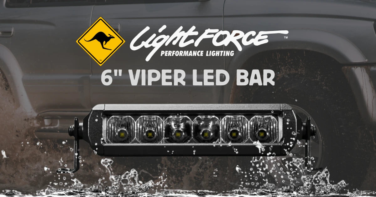 Compact Off-Road Marvel: Lightforce Viper 6" LED Bar | CAMSTORE India