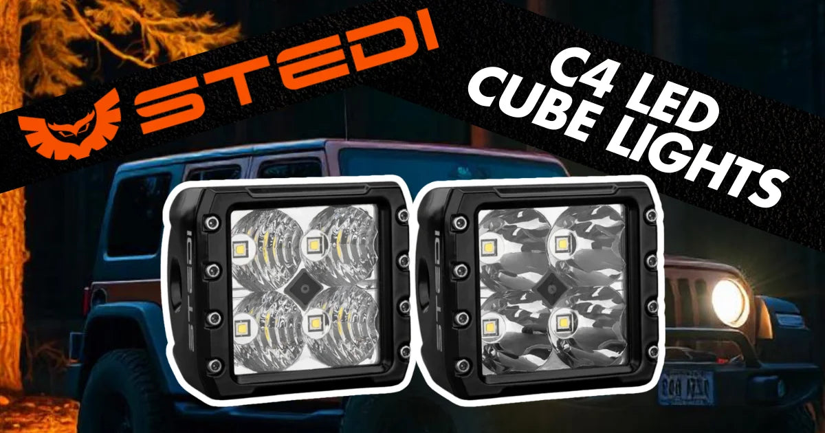 STEDI C4 LED Lights: A Game-Changer for Night Driving | CAMSTORE India