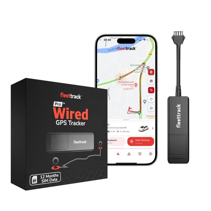 Fleettrack Vehicle Tracking System | GPS Tracker for Car | CAMSTORE India